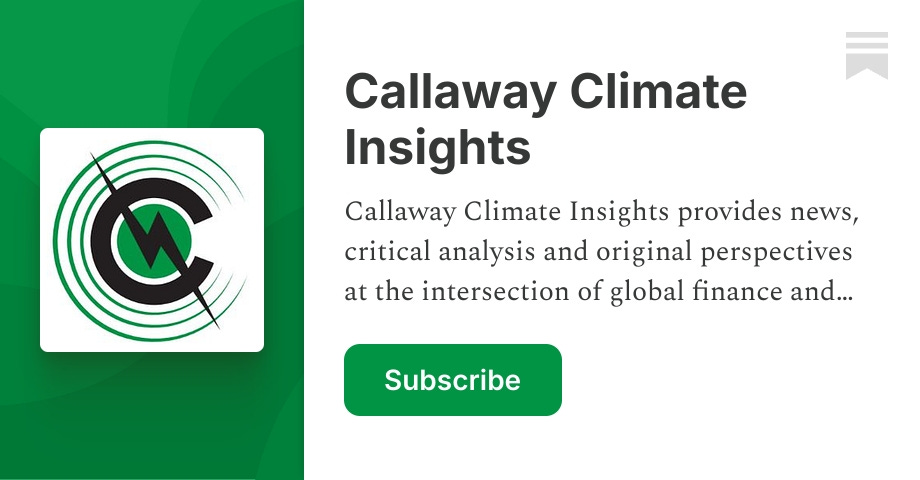 Callaway Climate Insights | David Callaway | Substack