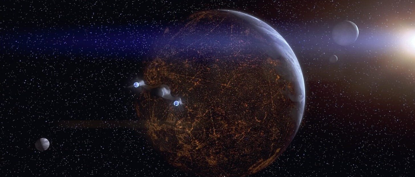 #32 - Ecumenopolis - by CVXF - Type & Trek