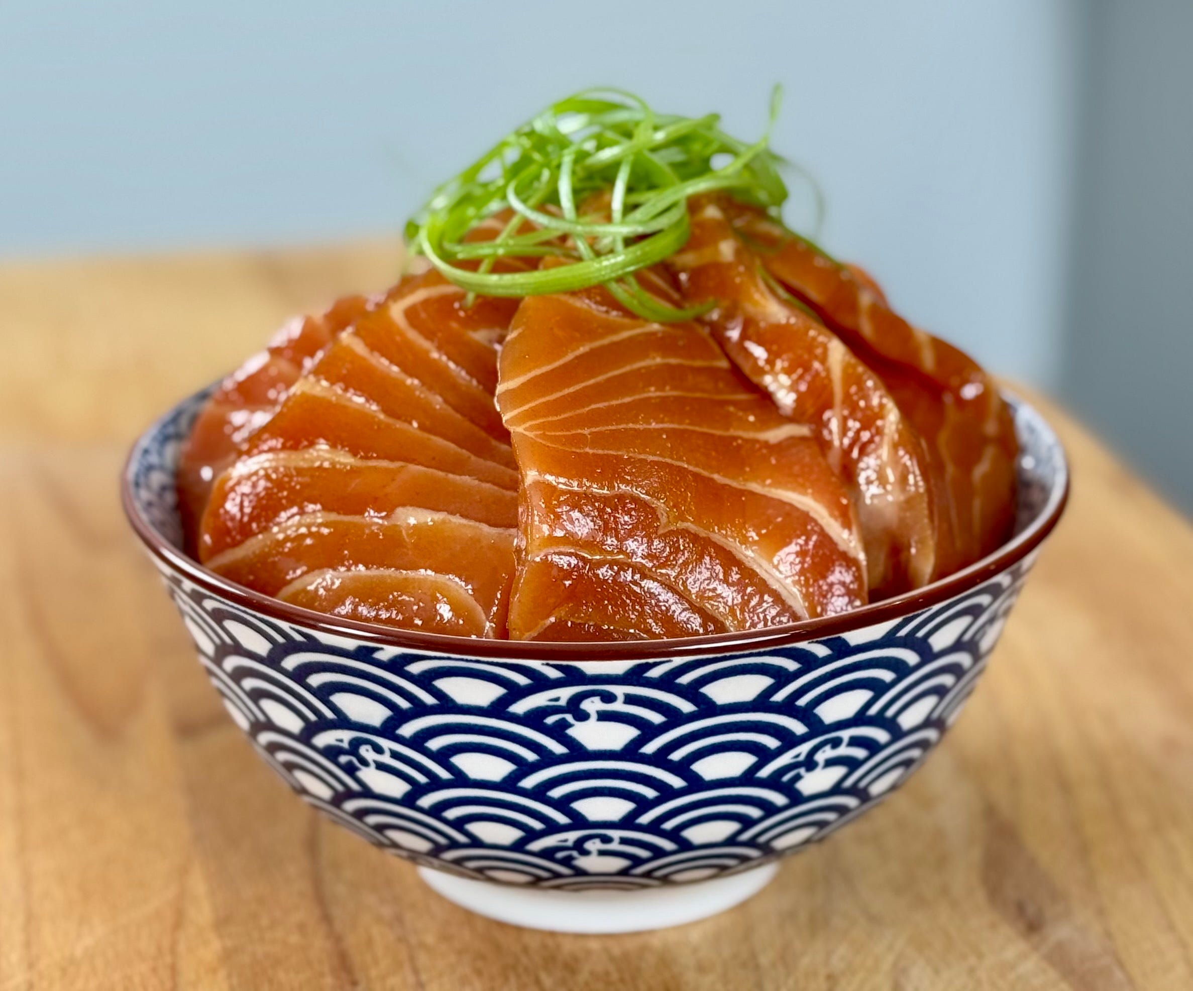 Raw Marinated Salmon - by Ian Fujimoto - Not a Chef