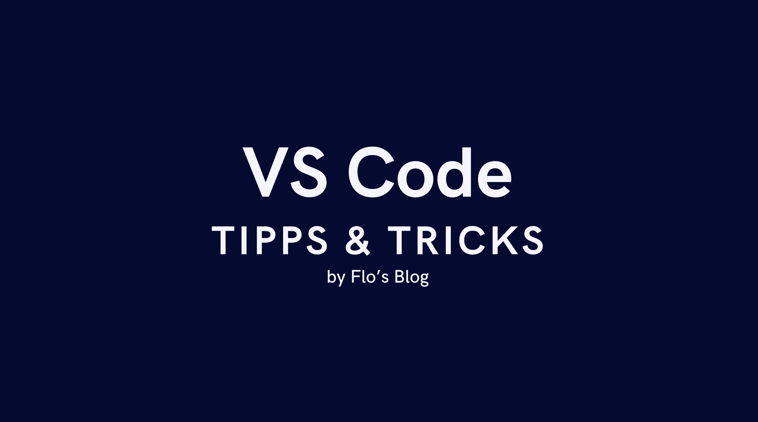 VS Code Regex in Search & Replace - Flo’s Blog