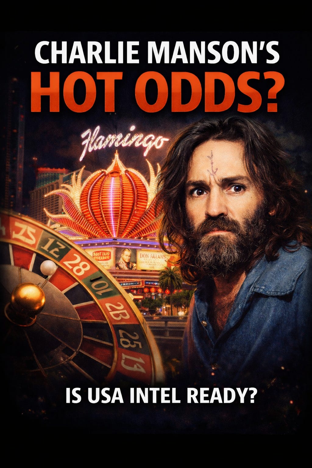 Charlie Manson's Hot Odds=Question Emerges - by Rocky Haag