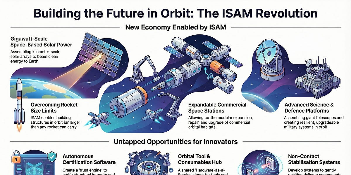 Building Structures in Space [Innovation]