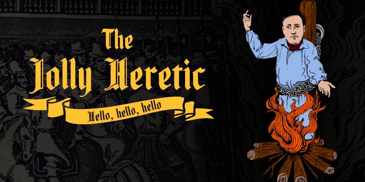 Welcome to The Jolly Heretic Substack... - by Edward Dutton