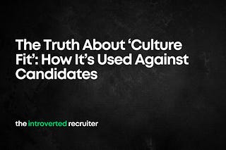 The Introverted Recruiter | Lee Harding | Substack