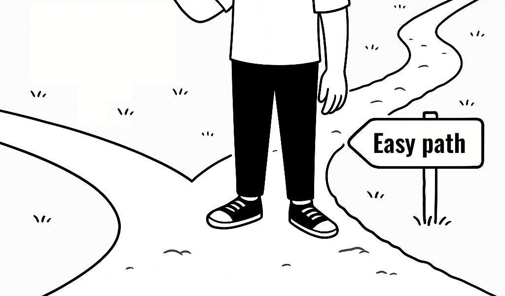 Make the Easy Path the Right Path