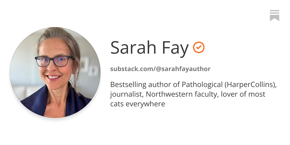 Sarah Fay | Substack