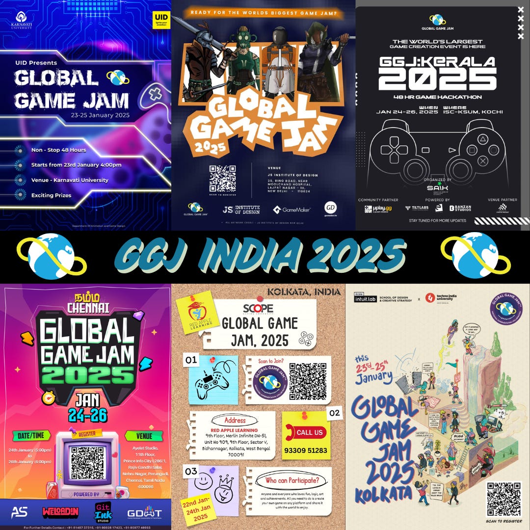 GLOBAL GAME JAM 2025 - by Binigya Dahal and Vivek Jha