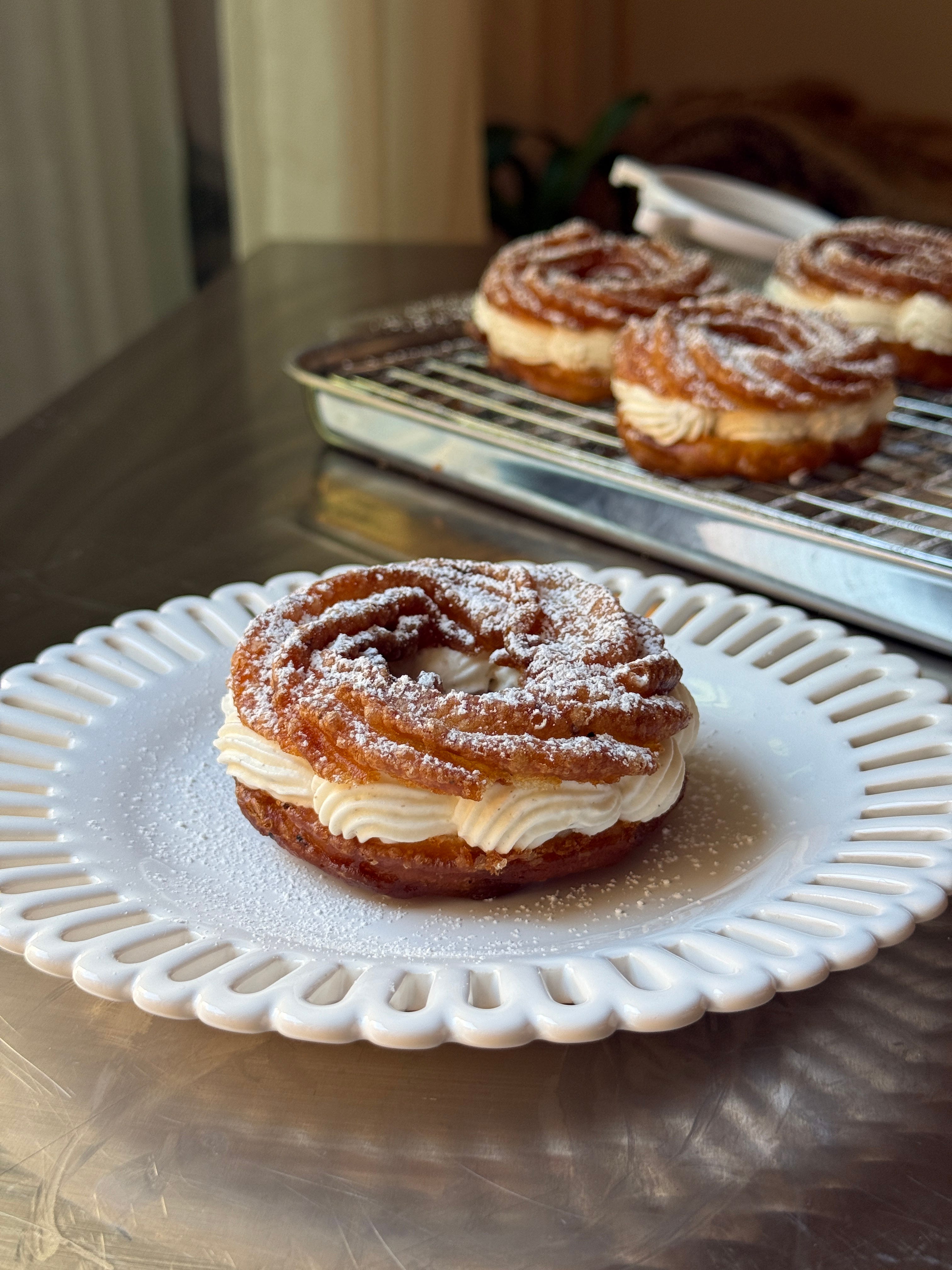 Cardamom Cream Crullers - Nea Arentzen