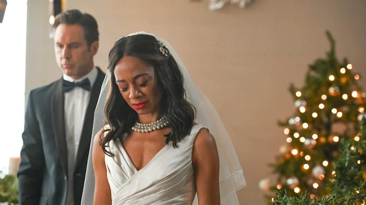 Catch "A Runaway Bride for Christmas" debuting today only on Lifetime!