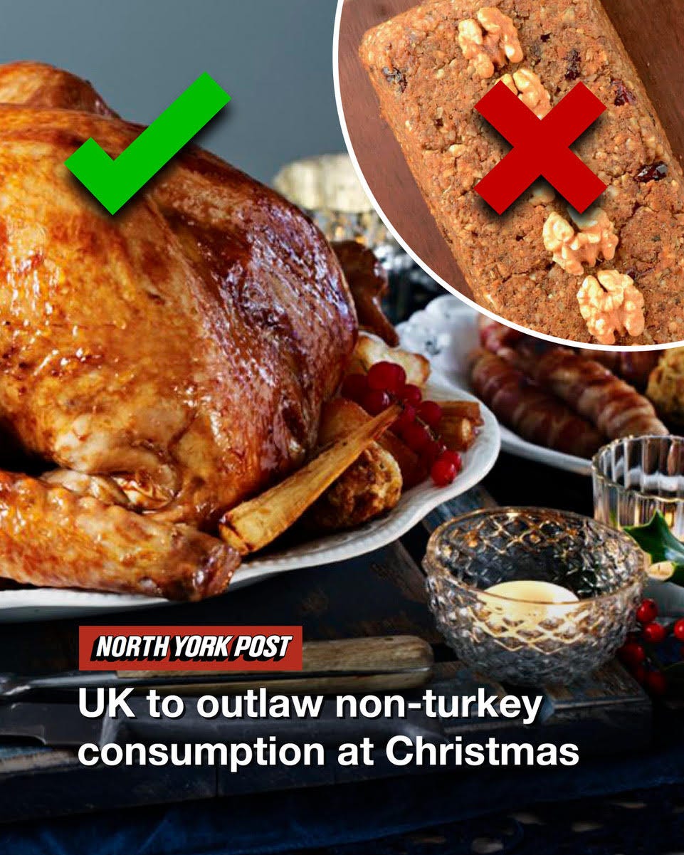 LABOUR TO OUTLAW NON-TURKEY CONSUMPTION AT CHRISTMAS
