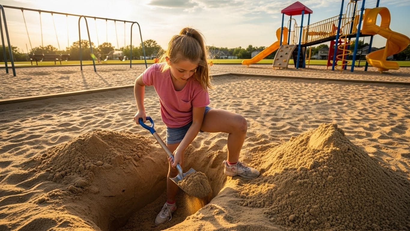 Digging - by Sarah McAlister - Sarah’s Stories