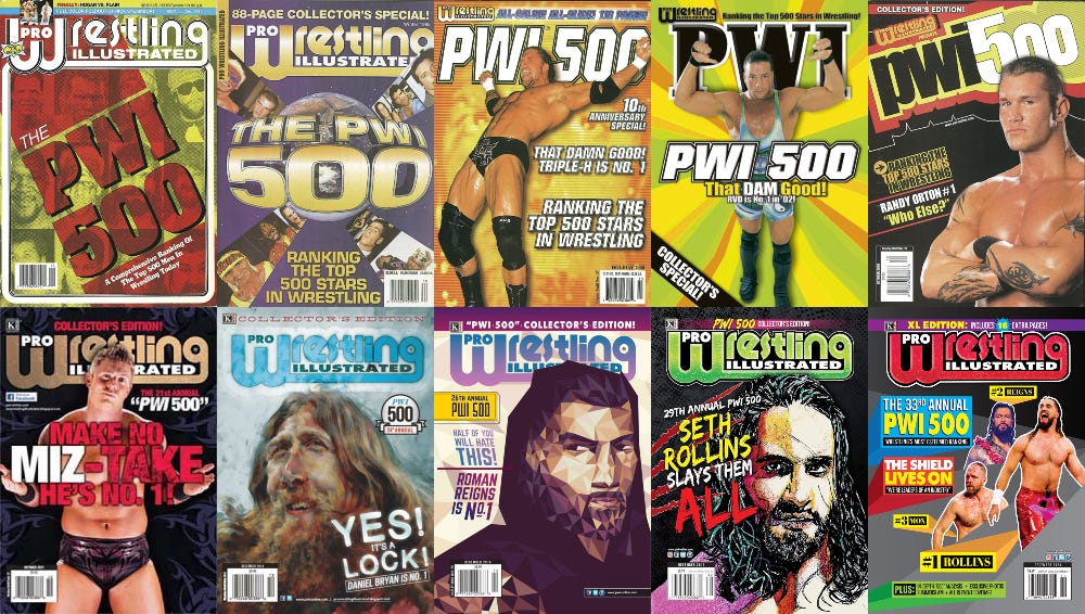 The All-Time Top 200 of the Top 100 of the PWI 500: Part Two (180-161)