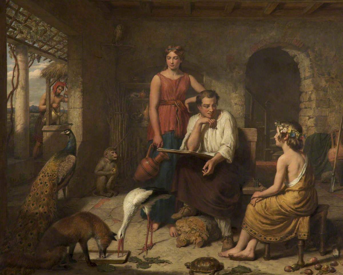 The Man Behind the Myths: The Real Story of Aesop - by Sean