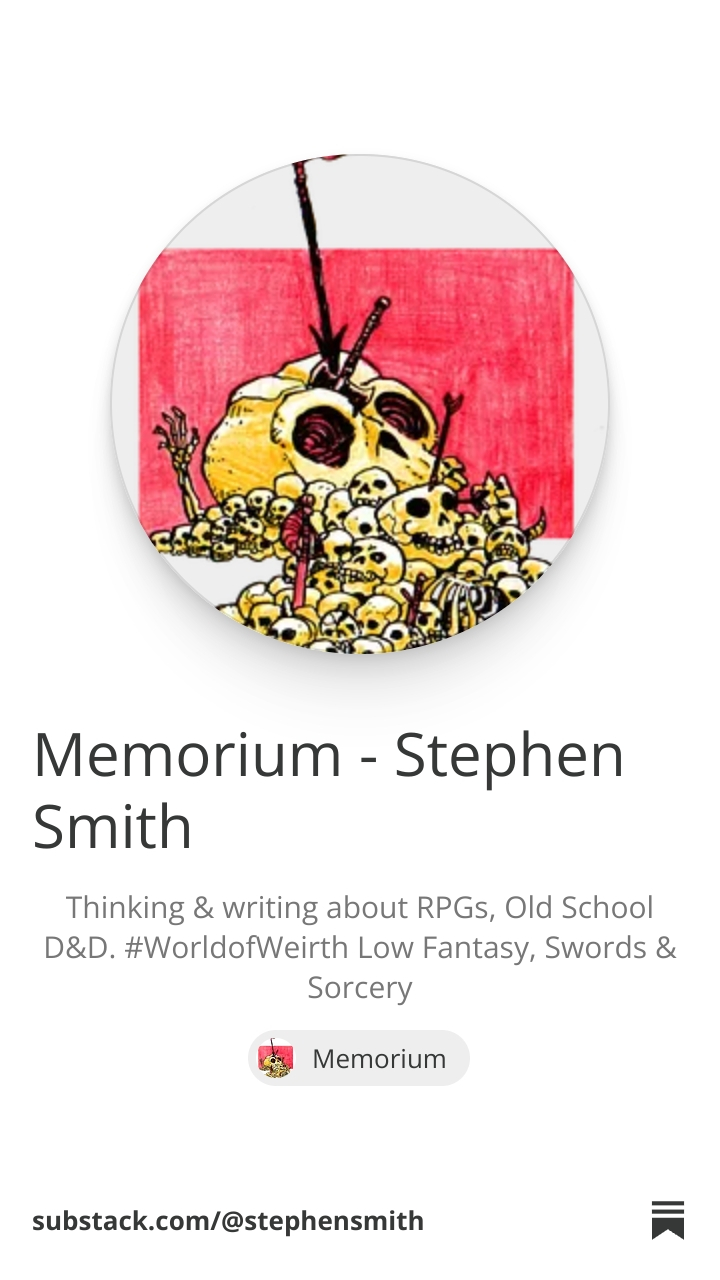 Memorium - Stephen Smith | Substack
