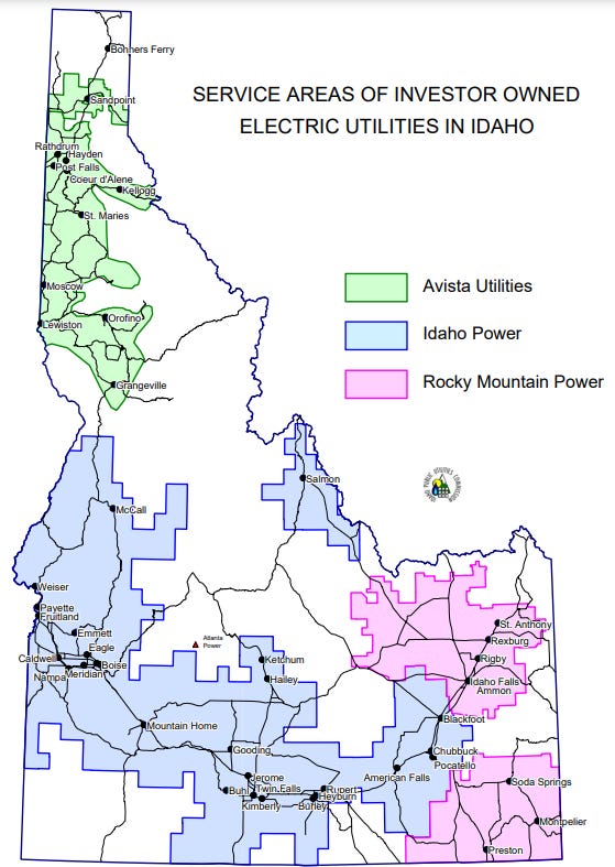 Some Things to Know About Idaho: Water, Power, and Gas