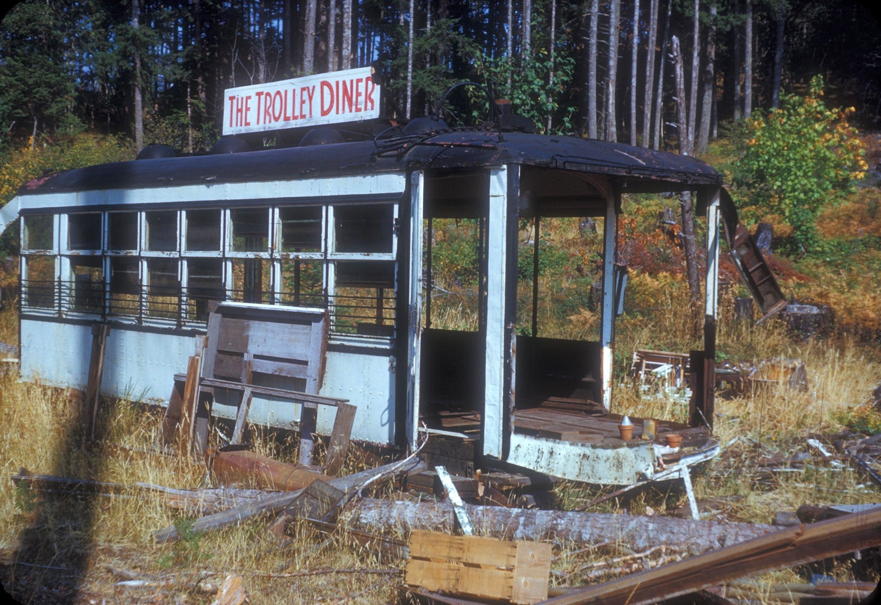 The Trolley Diner, Langford - by Sue Harper