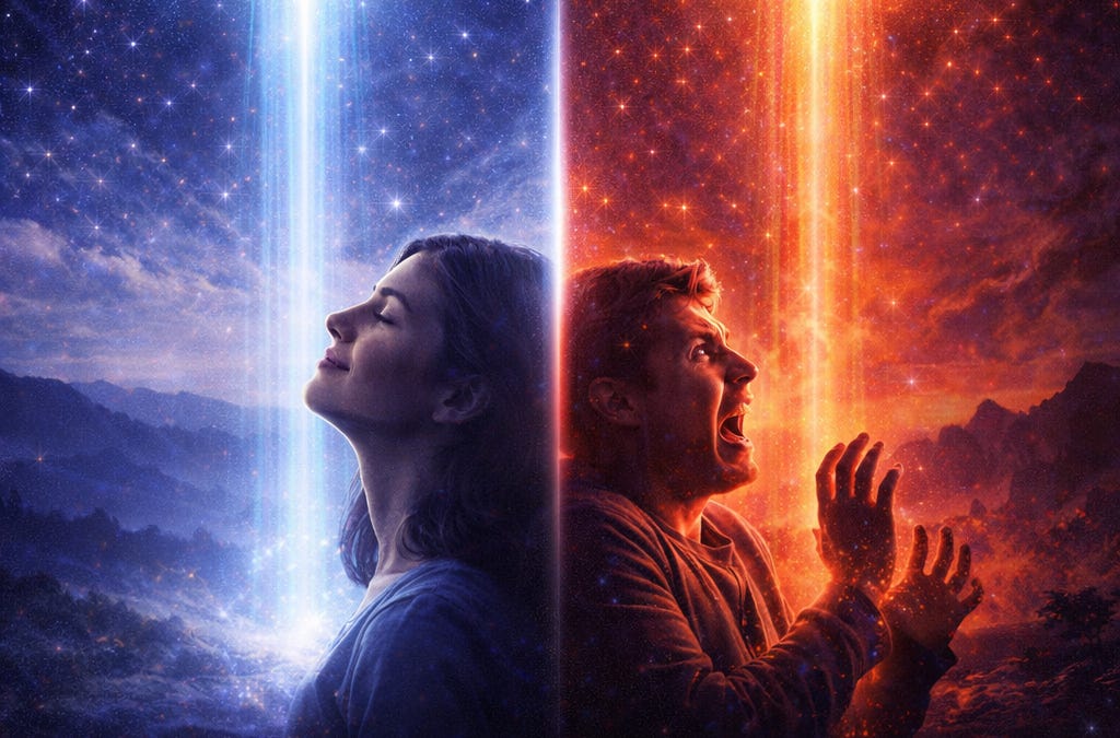 Why Some UFO Encounters Feel Peaceful and Others Feel Terrifying