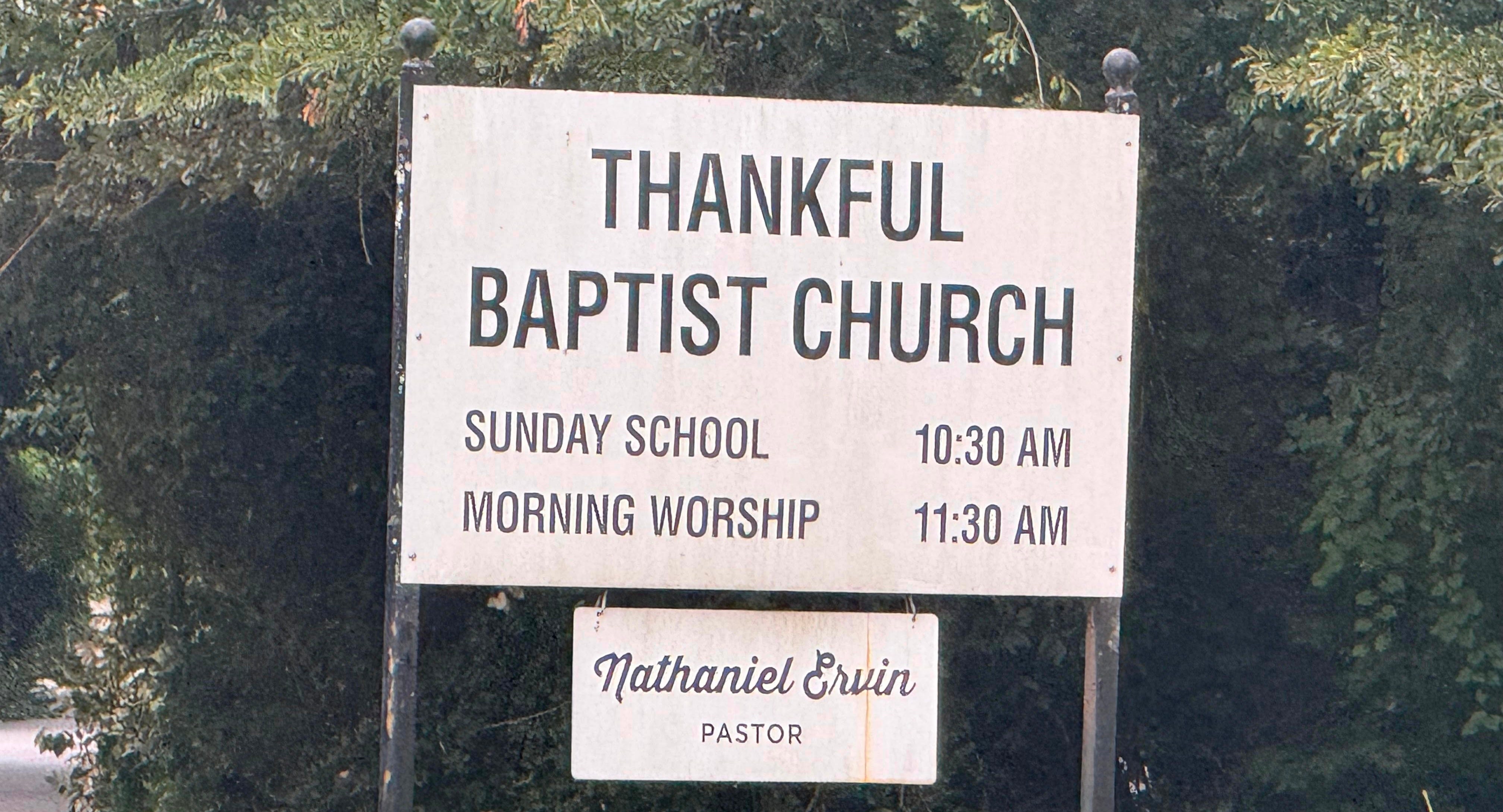 The Church Called Thankful - by Kelly QJ