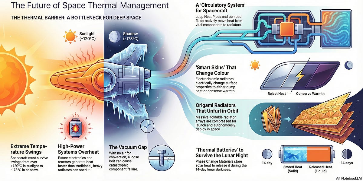 Thermal Management in Space [Innovation]