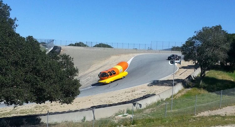When the Wienermobile went racing - by Brendan Talian