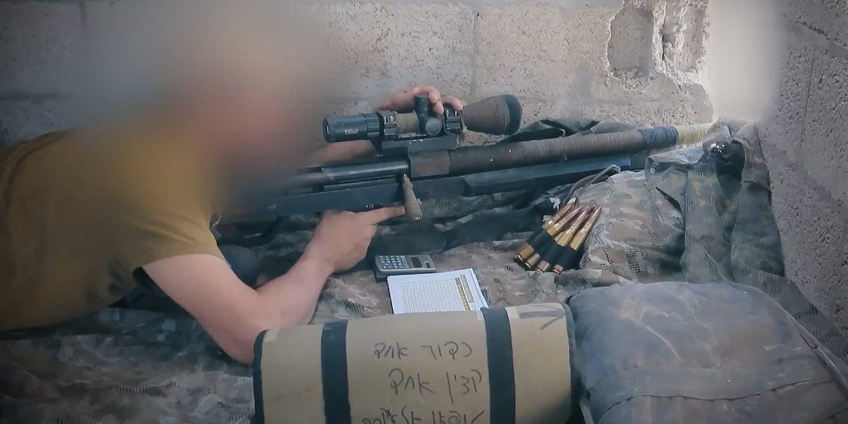 Acção das Brigadas Al-Qassam e das Brigadas al-Quds com "sniper" em Gaza