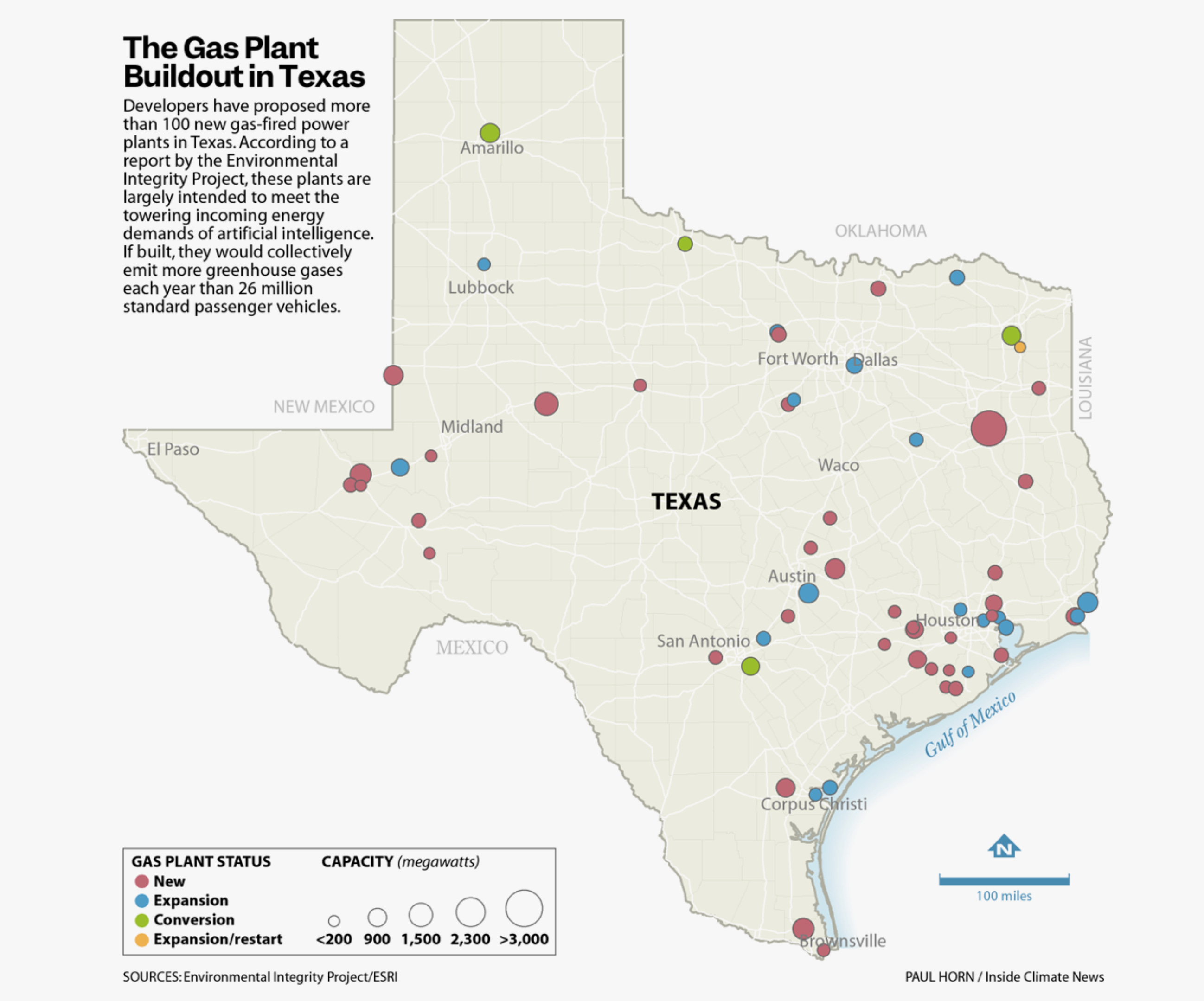 Good News for the Texas ERCOT Power Grid: Over 130 New Natural Gas ...