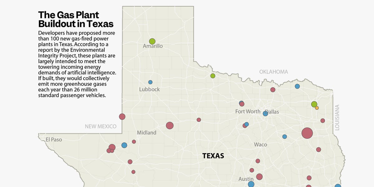 Good News for the Texas ERCOT Power Grid: Over 130 New Natural Gas ...