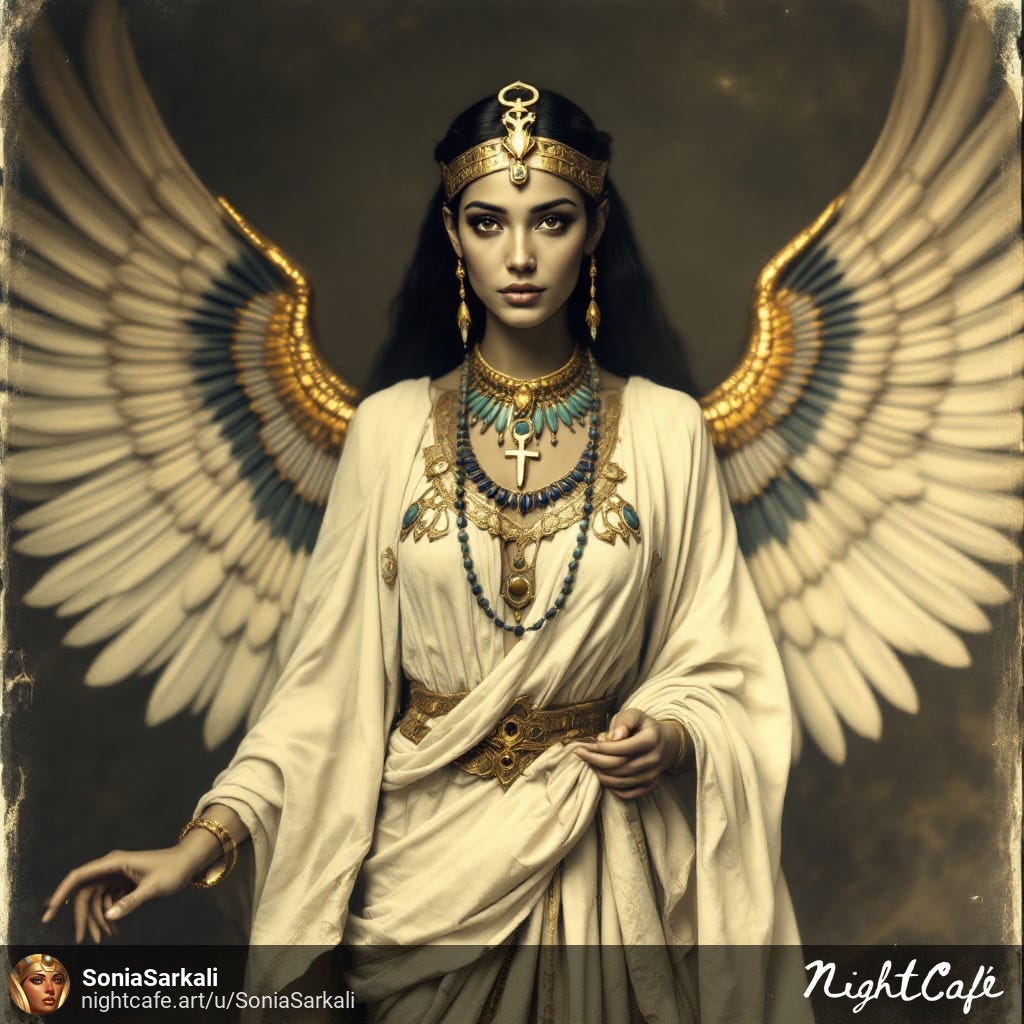 Hail Isis, Mother of Mothers, Great Enchantress and Keeper of Sacred ...