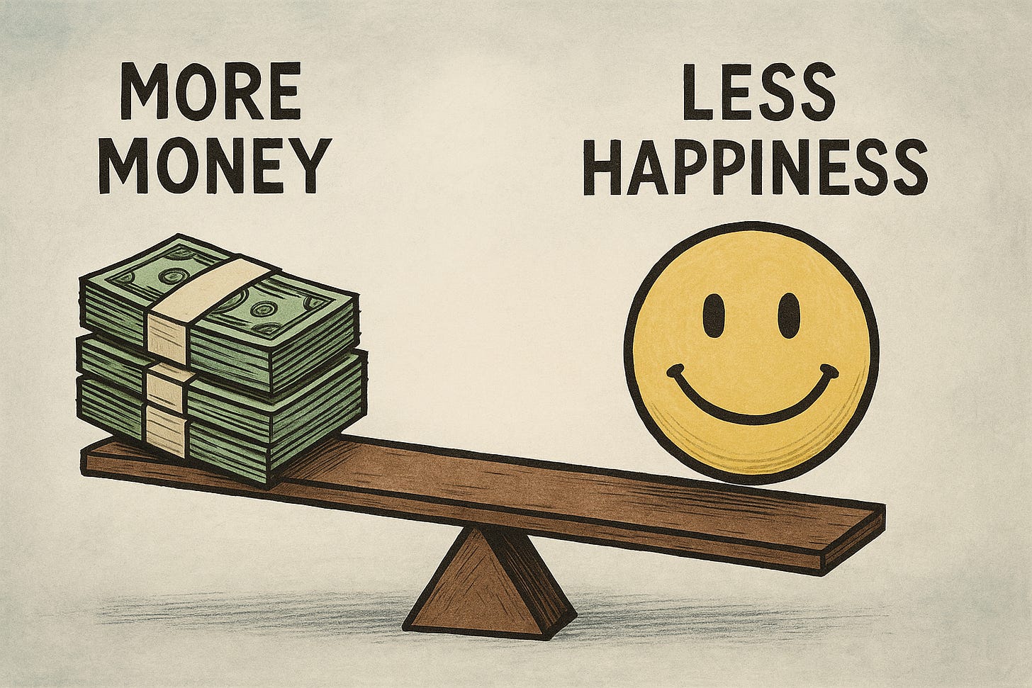 Why More Money Makes You Less Happy (And What to Do Instead)