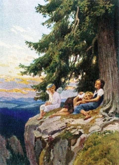 Snow White and Rose Red Illustrations - Fairy’s Substack