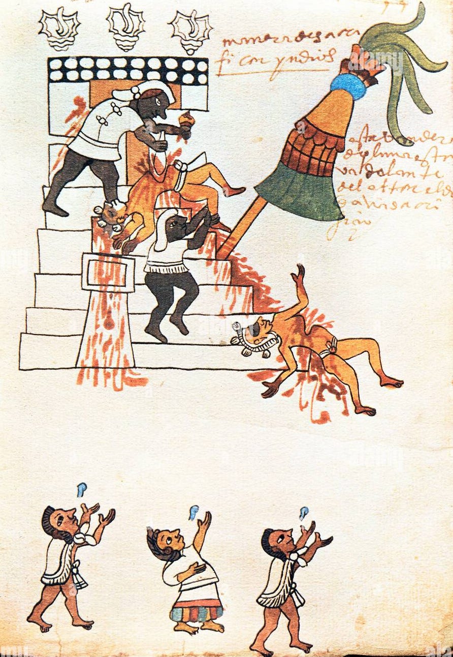 How many people did the Aztecs sacrifice? - by Zac Lindsey