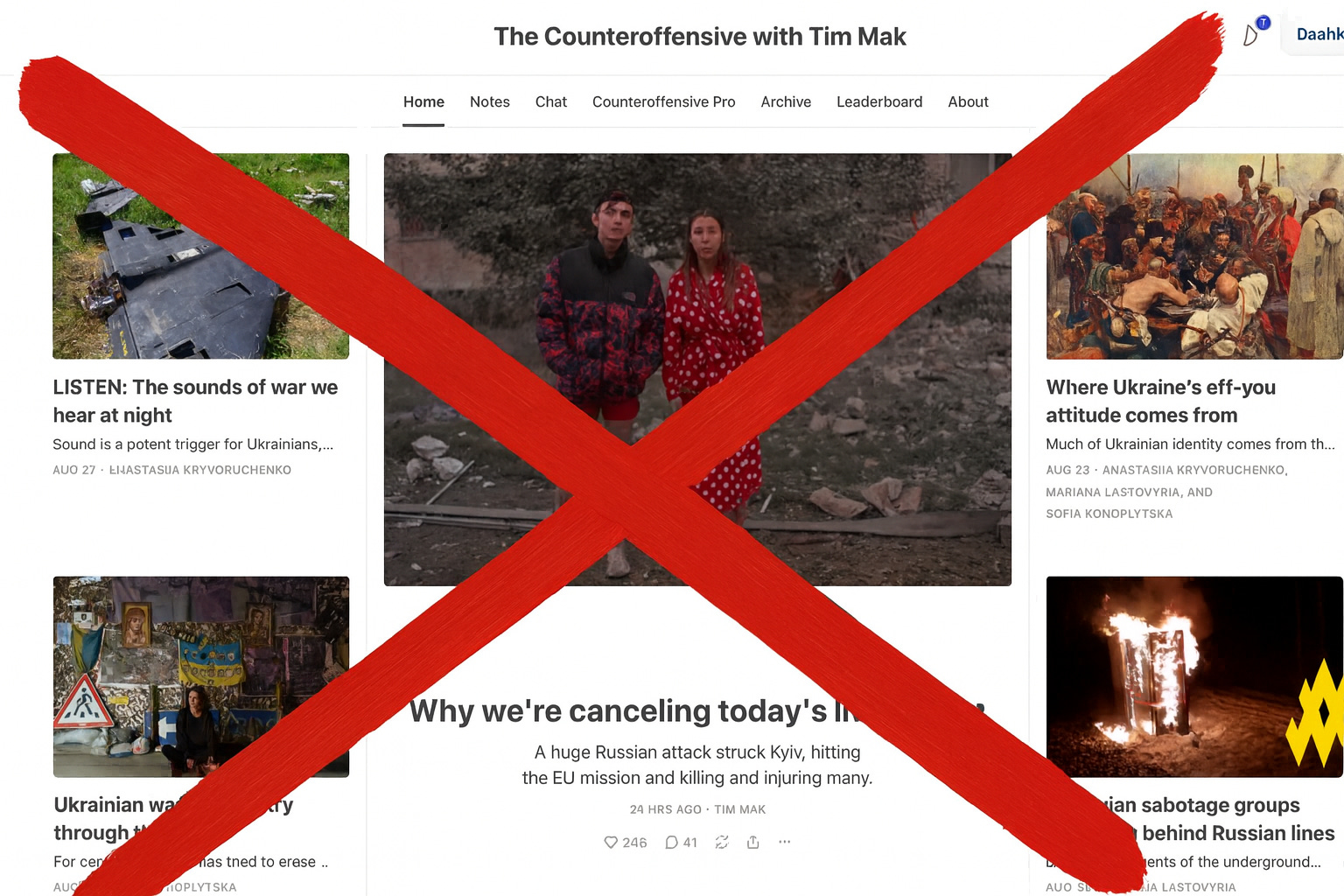 Why we’re going dark for September