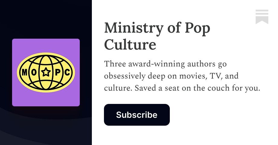 Ministry of Pop Culture | Substack