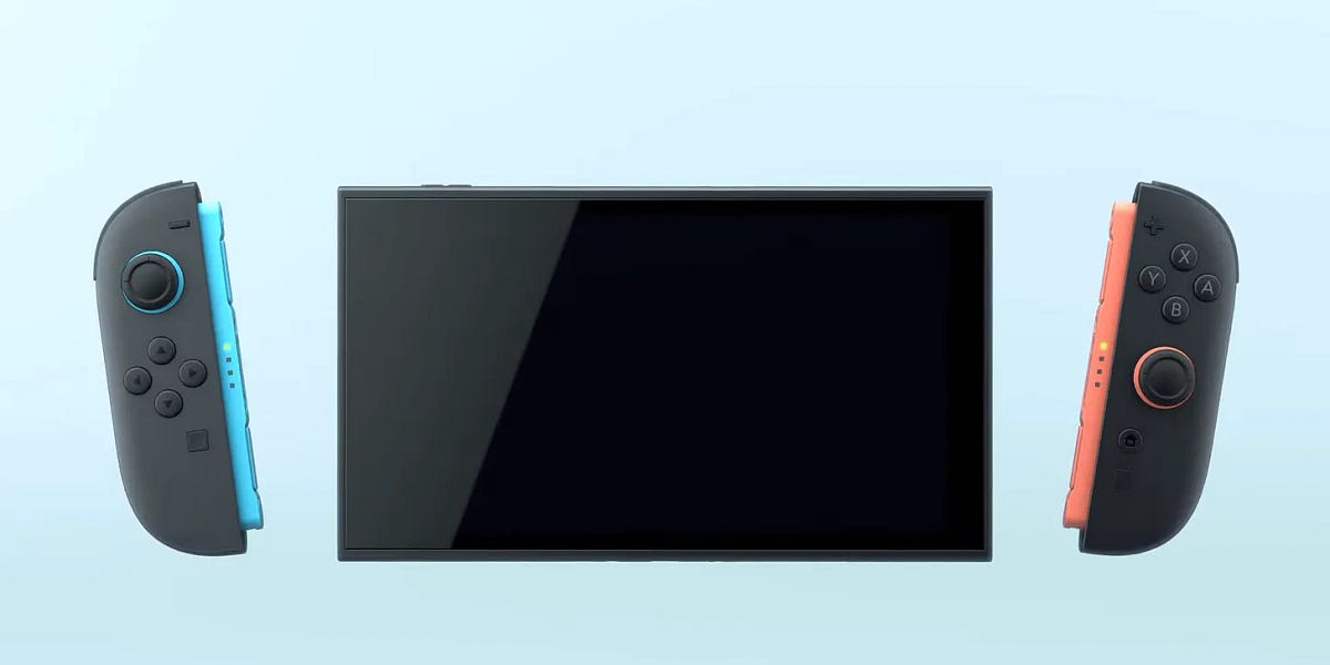 Nintendo Switch 2 size comparison shows just how big the console really is