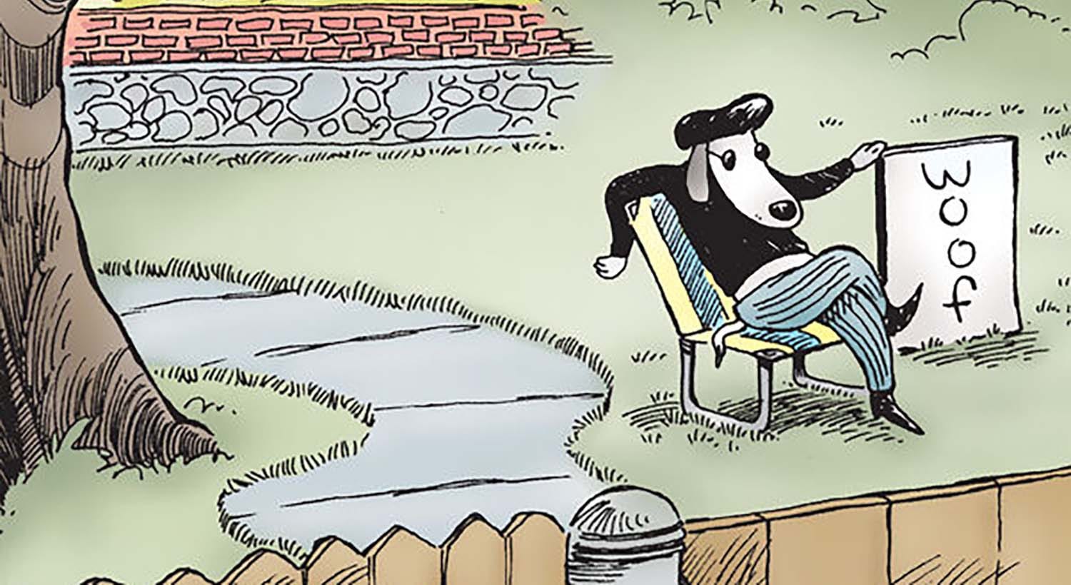 Woof: Speed Bump’s ‘avant-guard dog’