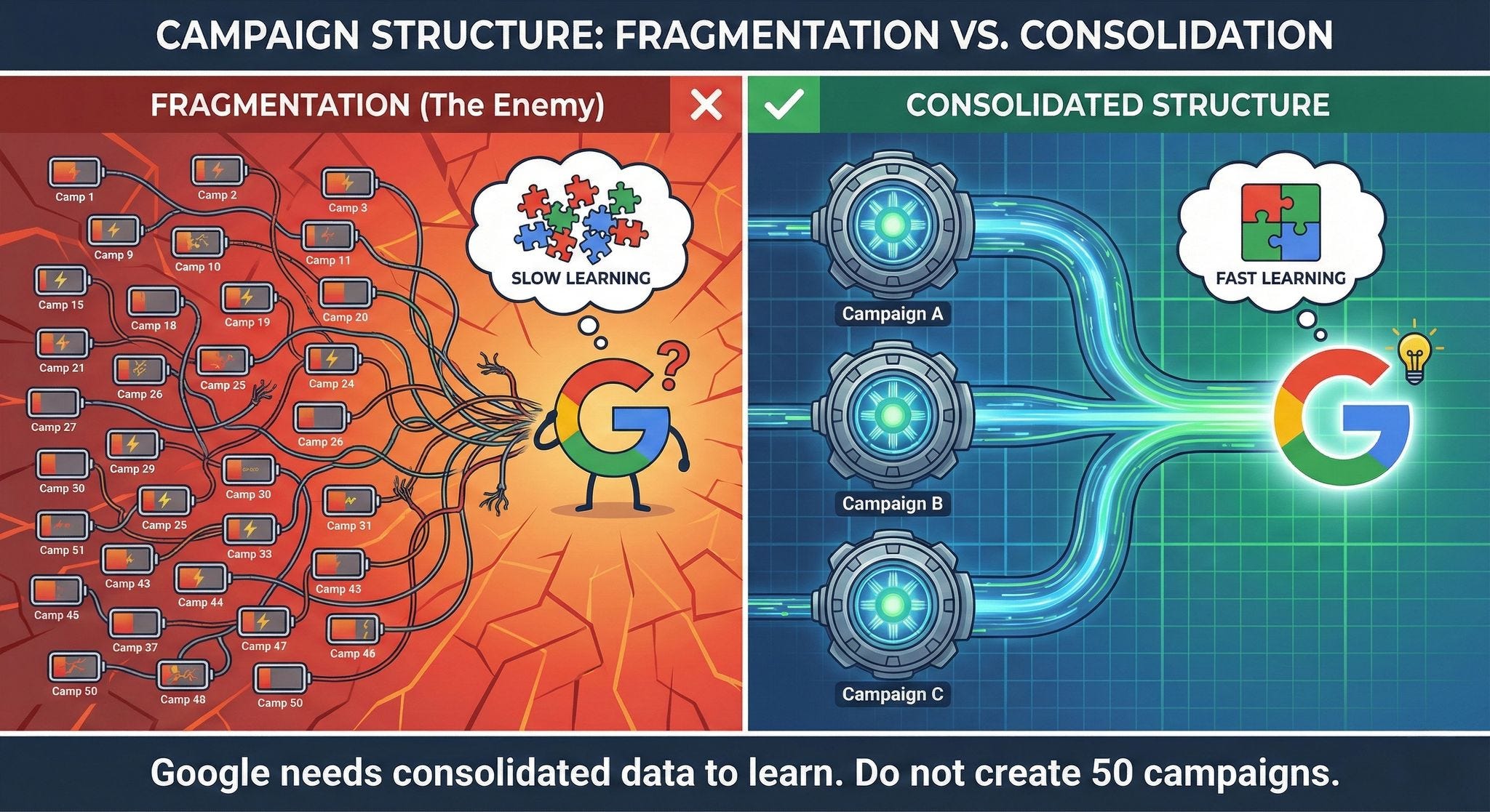 🧠 MVP UA Template: I want to launch my first Google Ads campaigns. Now ...