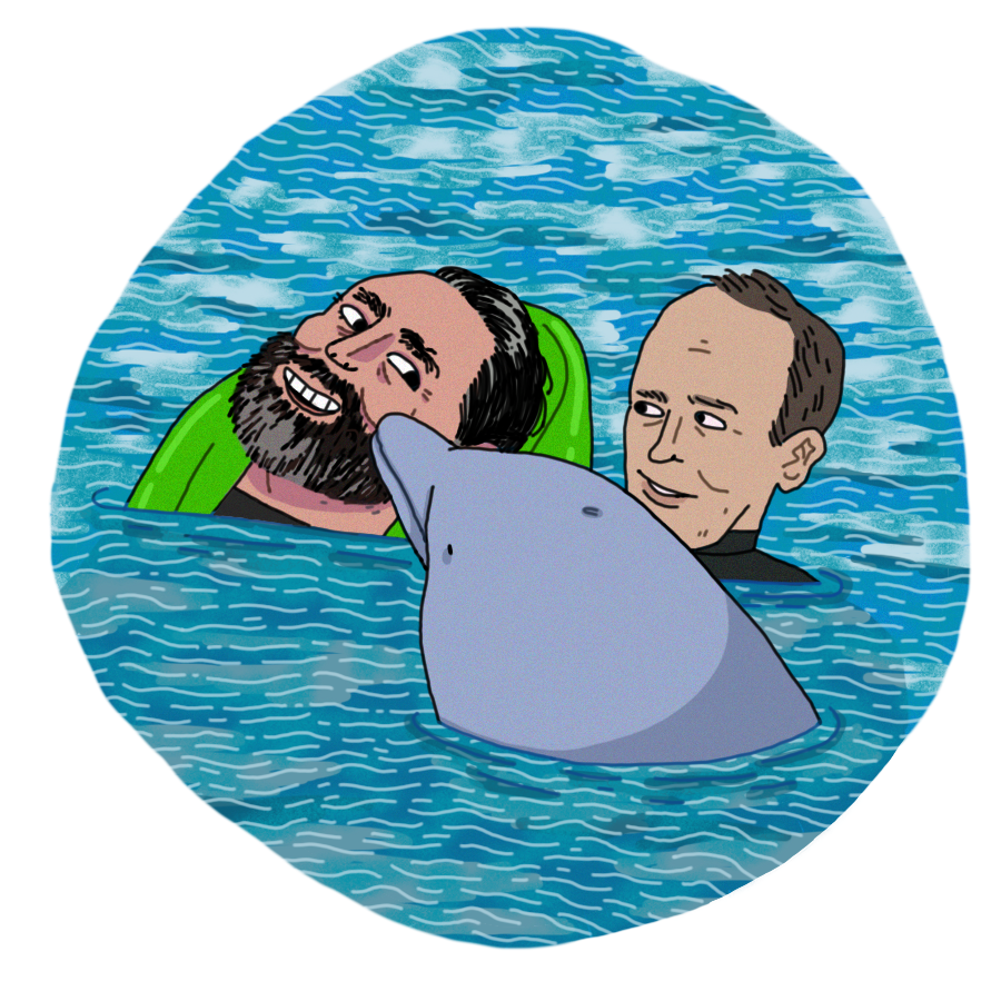 Two Geniuses, One Wheelchair and an Audacious Plan to Swim with the Whales