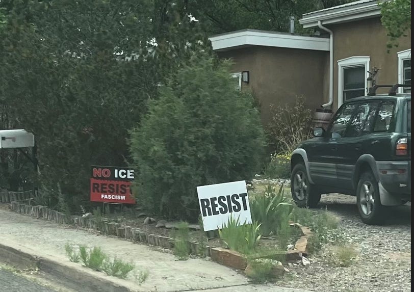 'Resist': A Slogan of Opposition to Democratic Outcomes