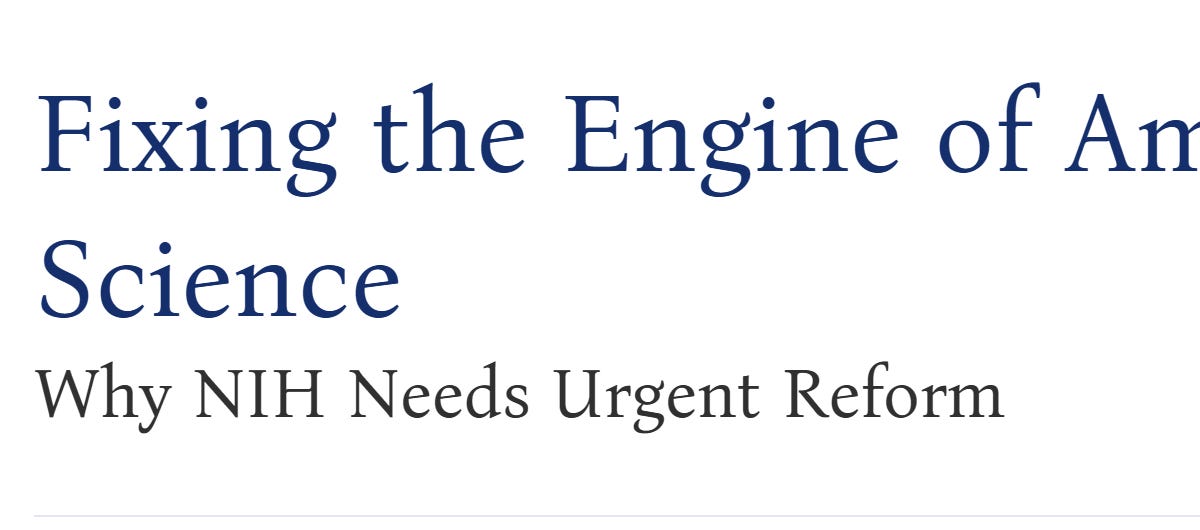 New in Metascience and Good Government - by Stuart Buck