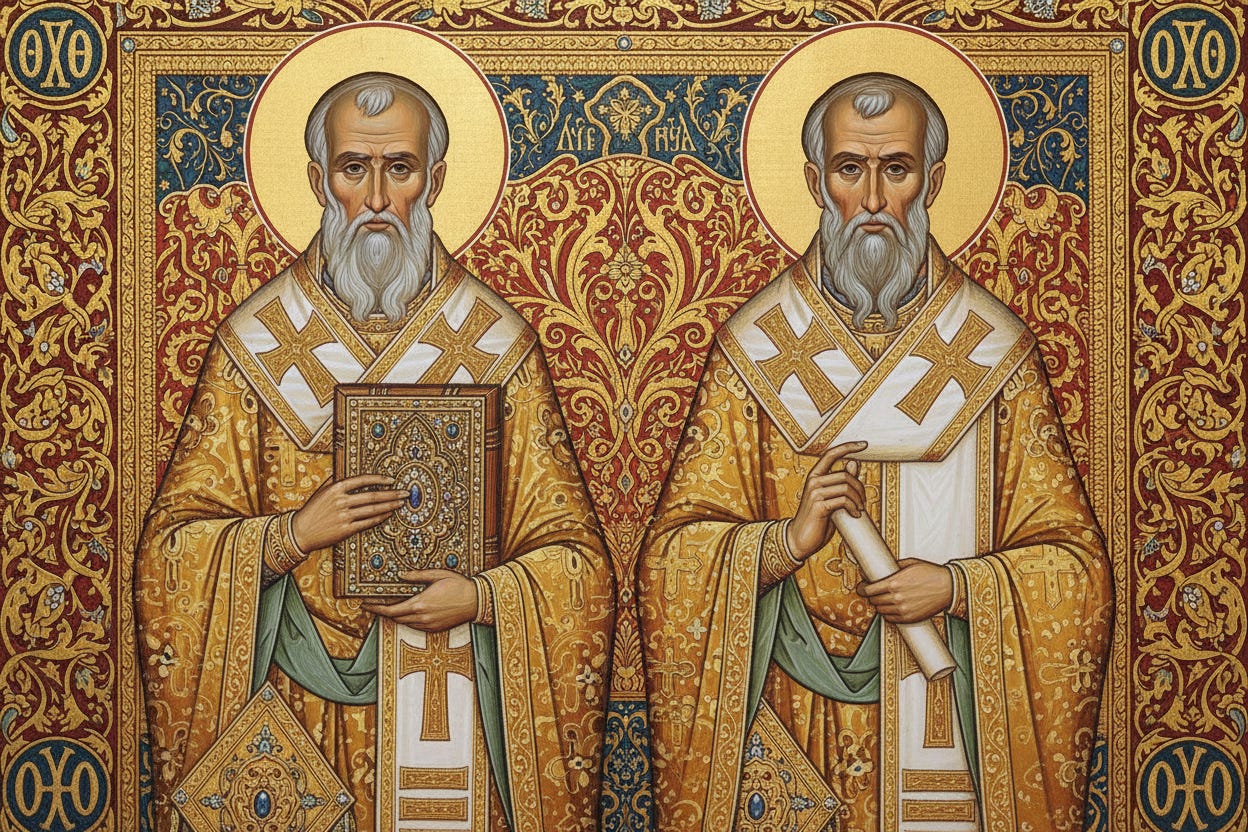 Saint Basil and Saint Gregory