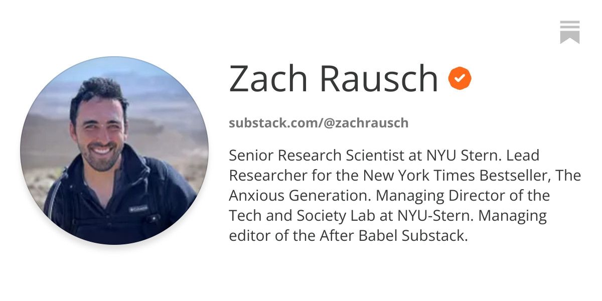 Zach Rausch | Substack
