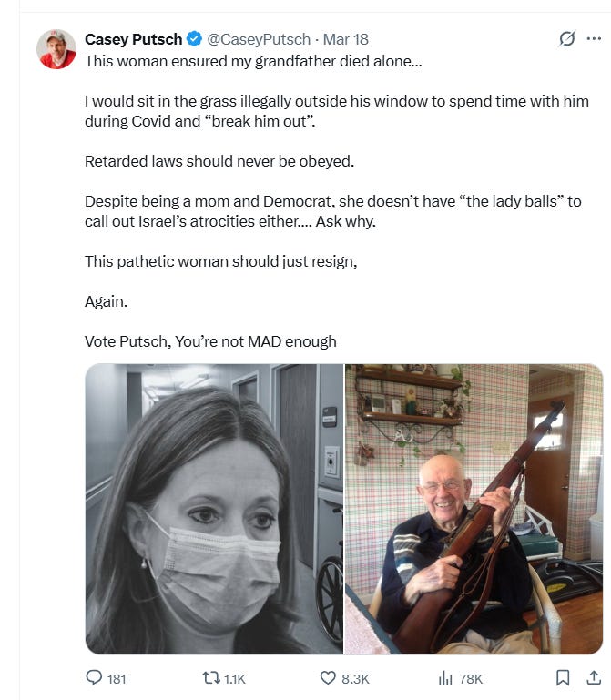 CASEY PUTSCH: Ohio Gubernatorial Candidate and His Virulent ...