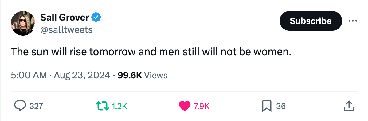 FFS Friday: Sall Grover 2.0 - by Kara Dansky