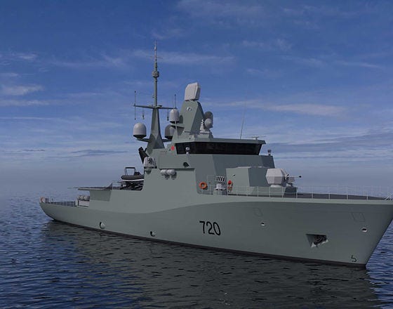 future corvette warship