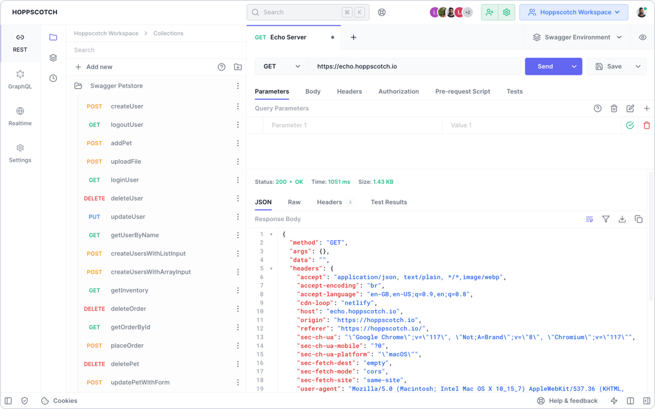 Hoppscotch - by Jonathan Reimer - Open Pioneers
