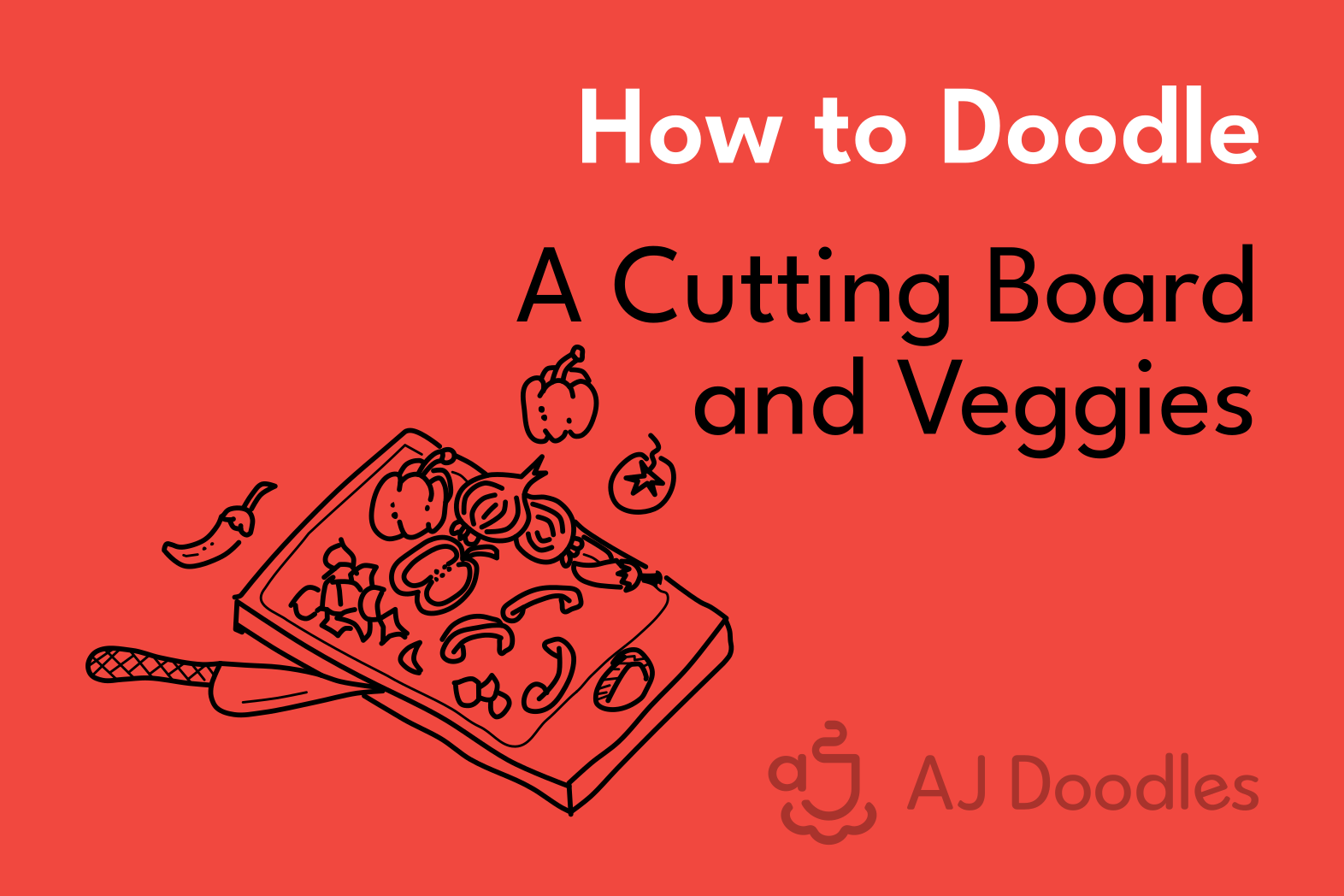 Doodle Vegetables - by Amy and Justin - AJ Doodles