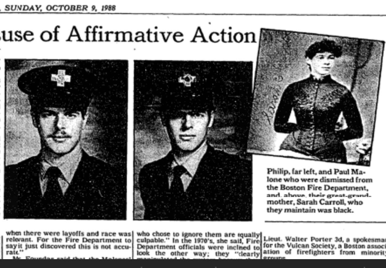 How Many White Men Qualify for Black Affirmative Action?