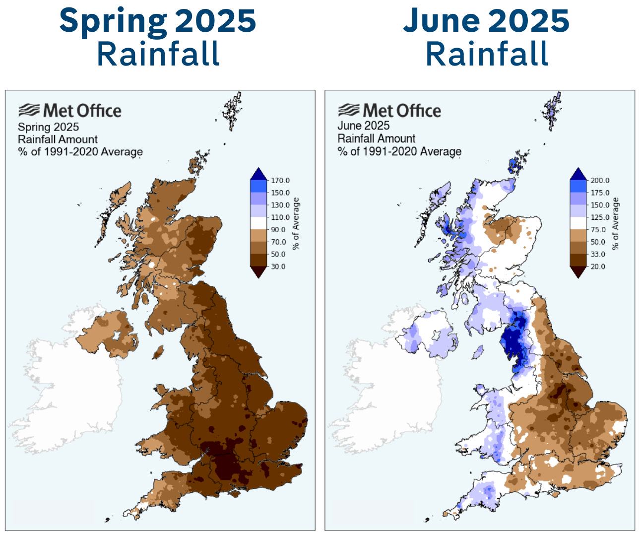 How full are the UK's reservoirs and rivers?