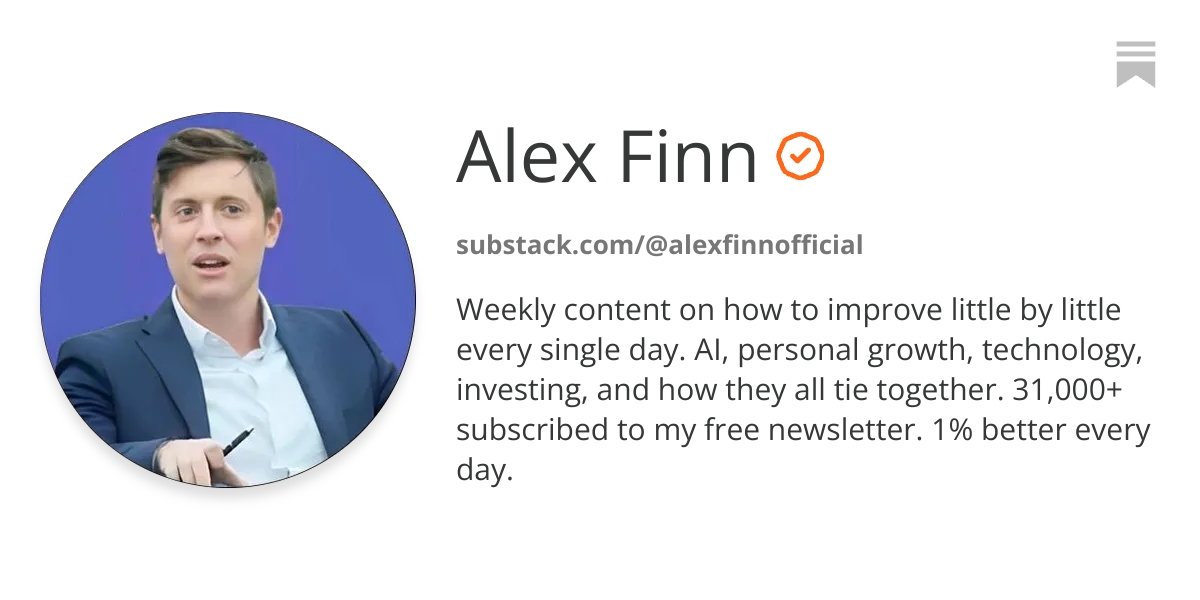 Alex Finn | Substack