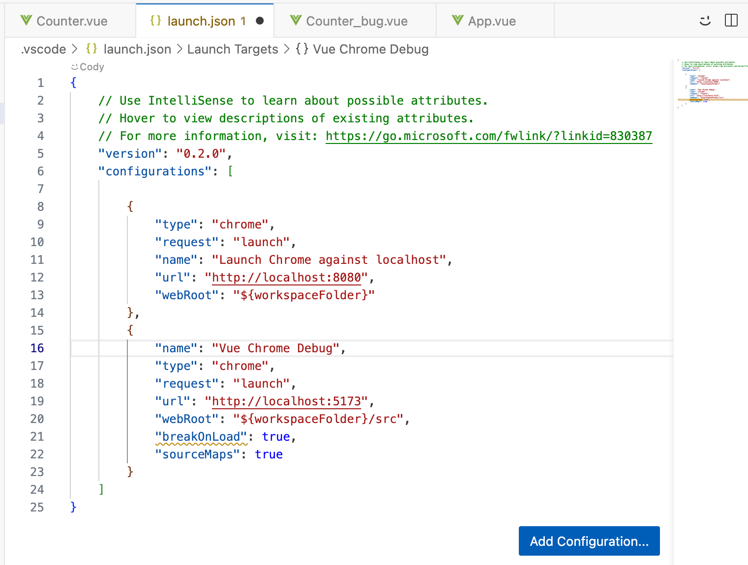 How to: Debugging in Vue.js (on VSCode)***